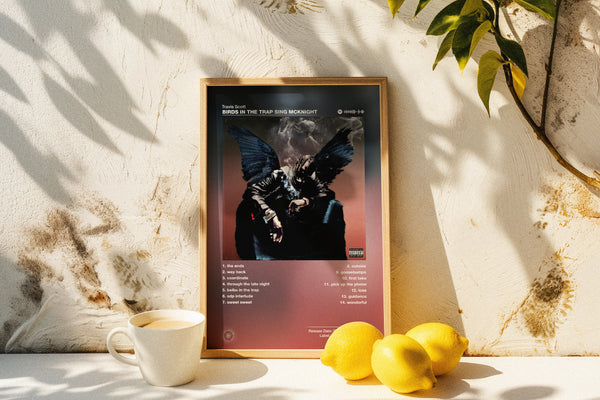 Travis Scott - Birds in the Trap Sing McKnight | Album Cover Poster ...
